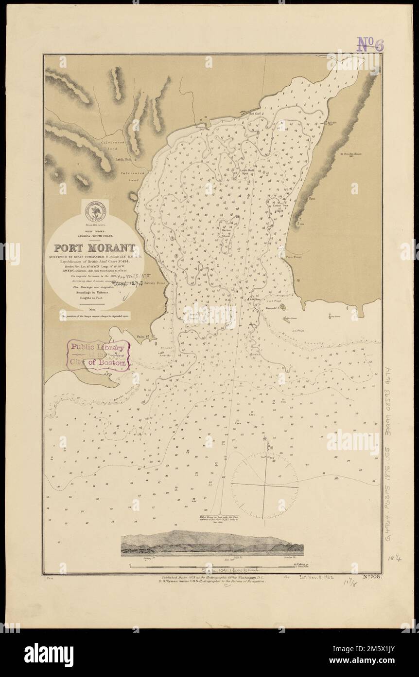West Indies, Jamaica--south coast, Port Morant : surveyed by Staff ...