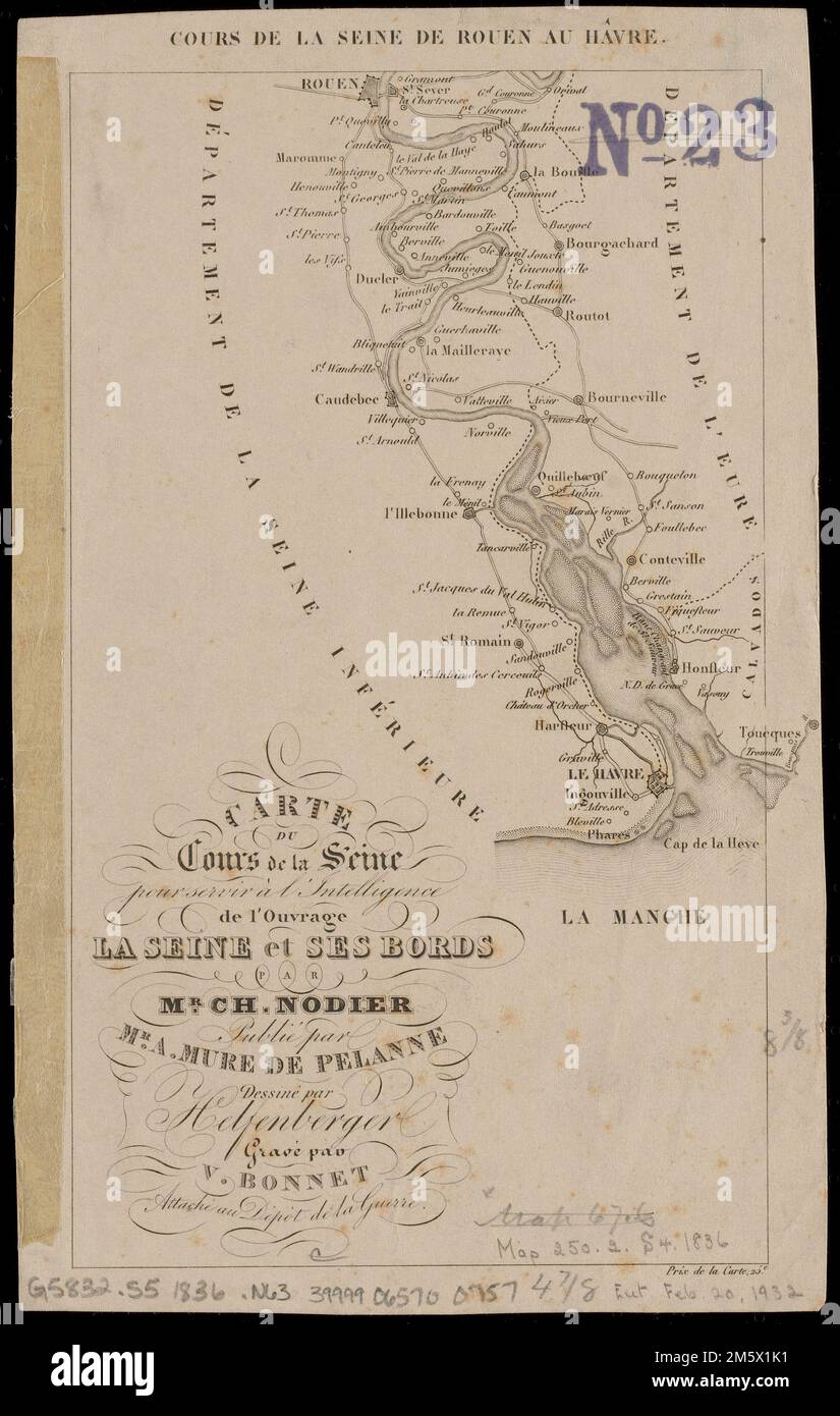 Carte du havre hi-res stock photography and images - Alamy