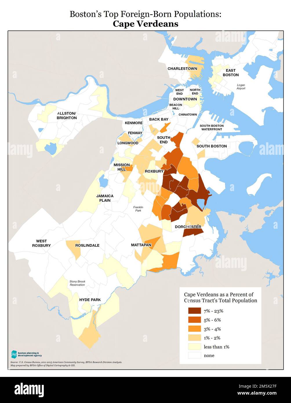 Boston's top foreign-born populations : Cape Verdeans. "Source: U.S ...