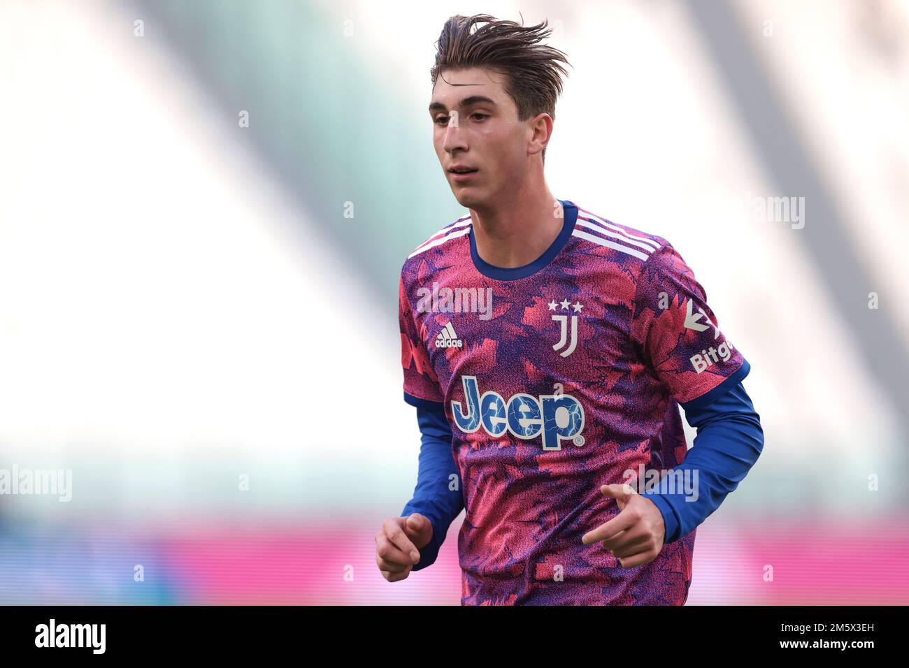 Turin, Italy, 30th December 2022. Fabio Miretti of Juventus during the ...