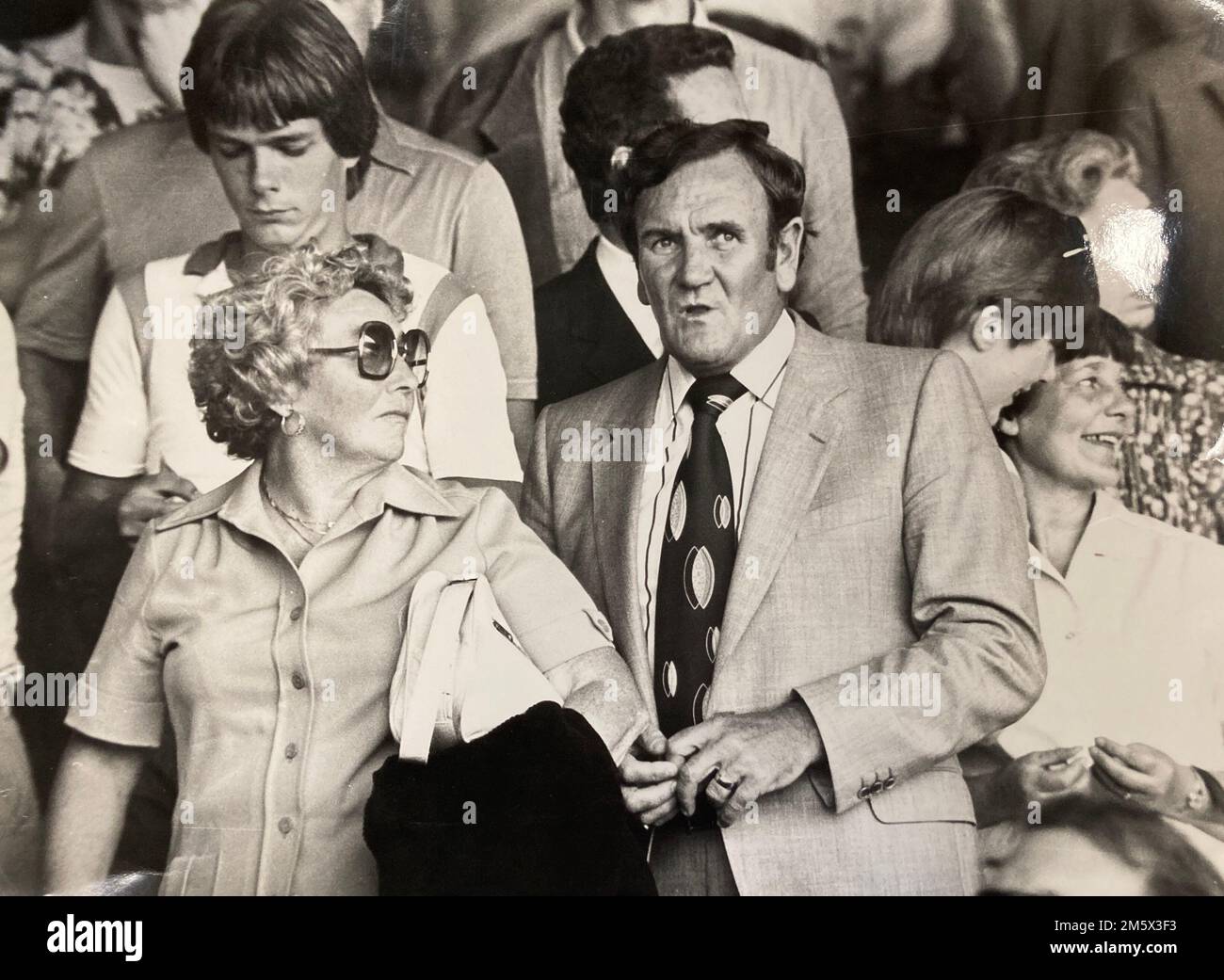 Don Revie and wife Stock Photo - Alamy