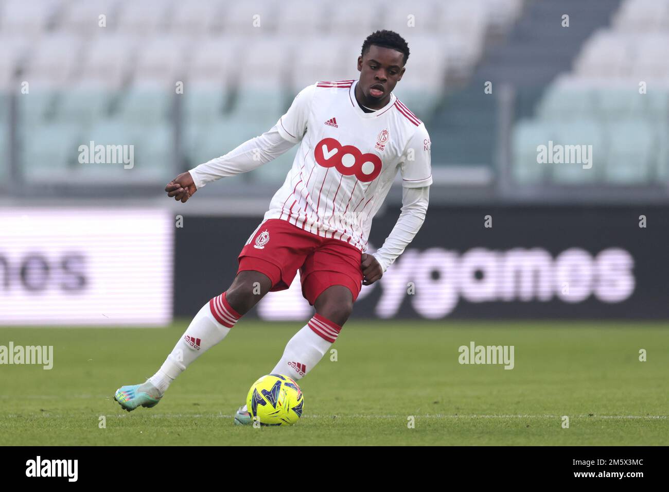 Turin, Italy, 30th December 2022. Noah Ohio of Standard Liege during ...