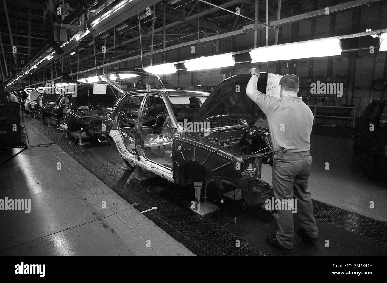 Nissan UK Factory in Sunderland UK 1994 Stock Photo - Alamy