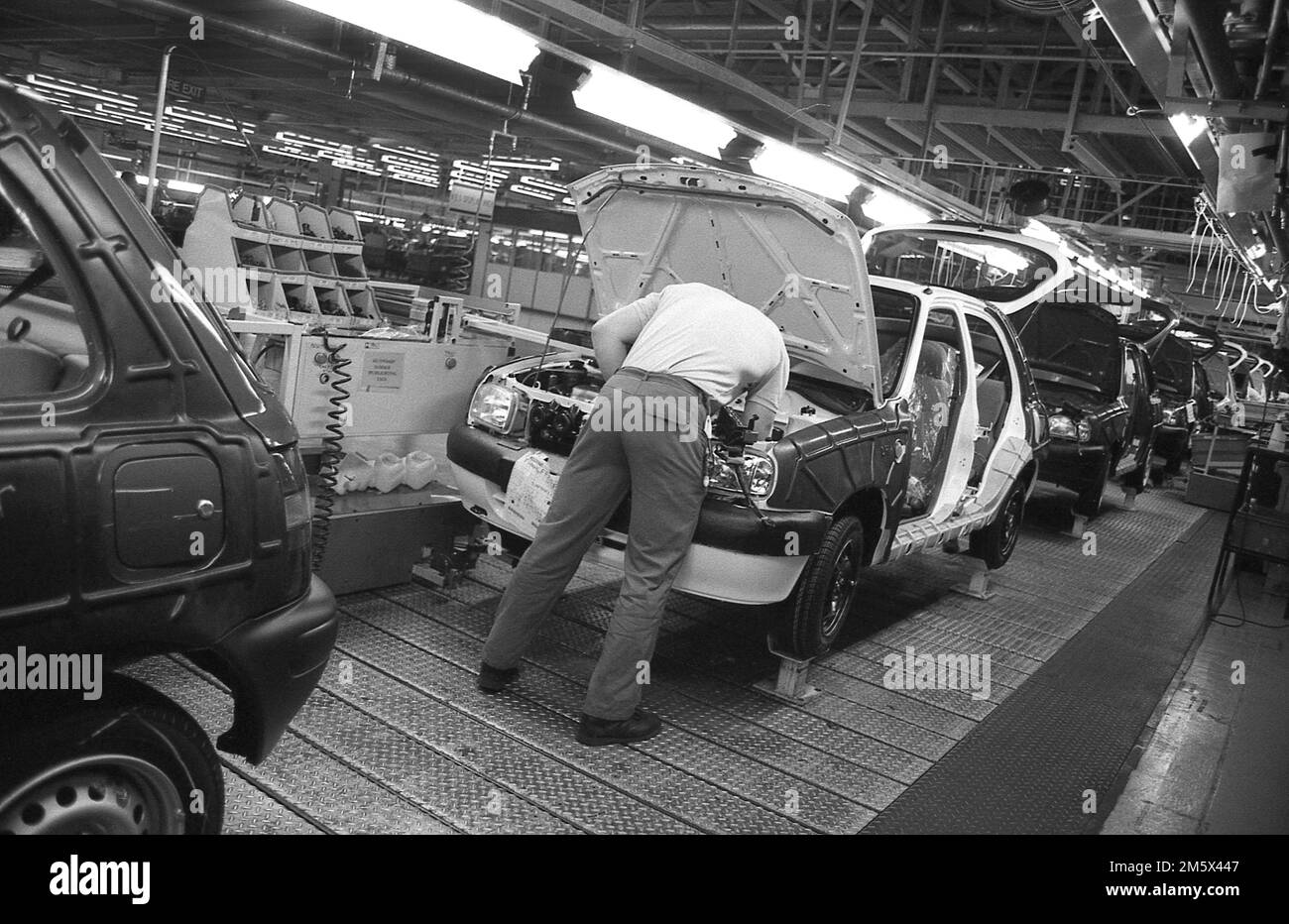 Nissan UK Factory in Sunderland UK 1994 Stock Photo - Alamy
