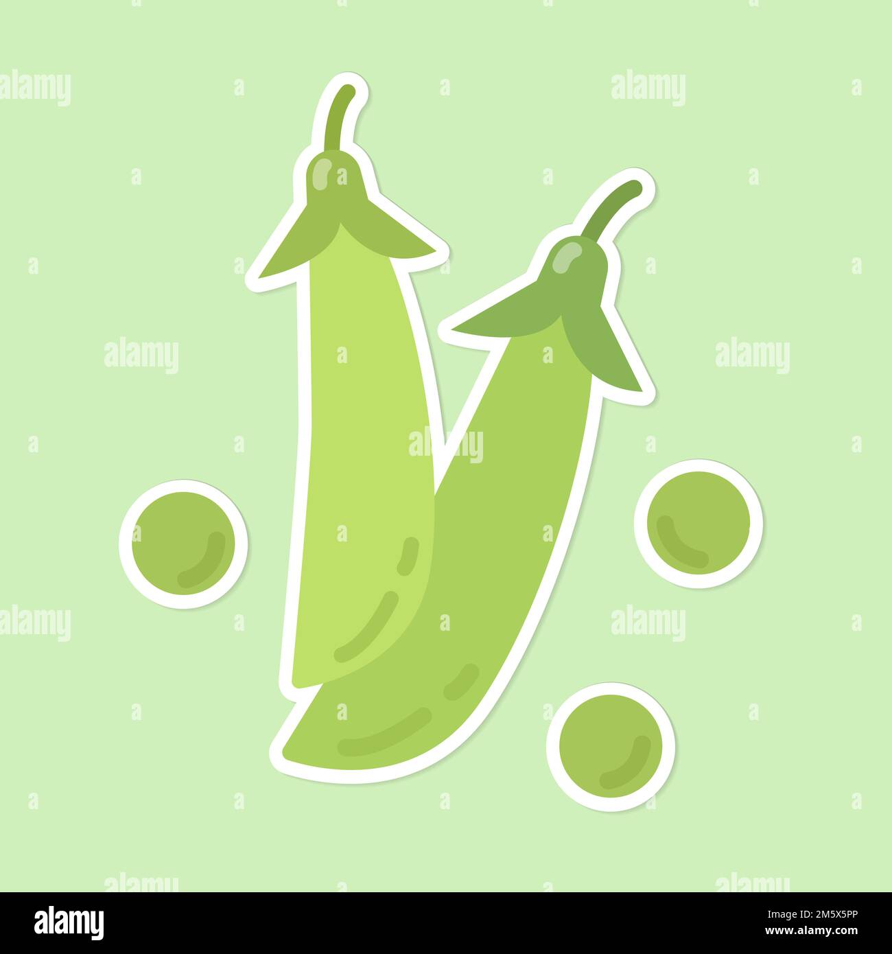 White beans cut out Stock Vector Images - Alamy