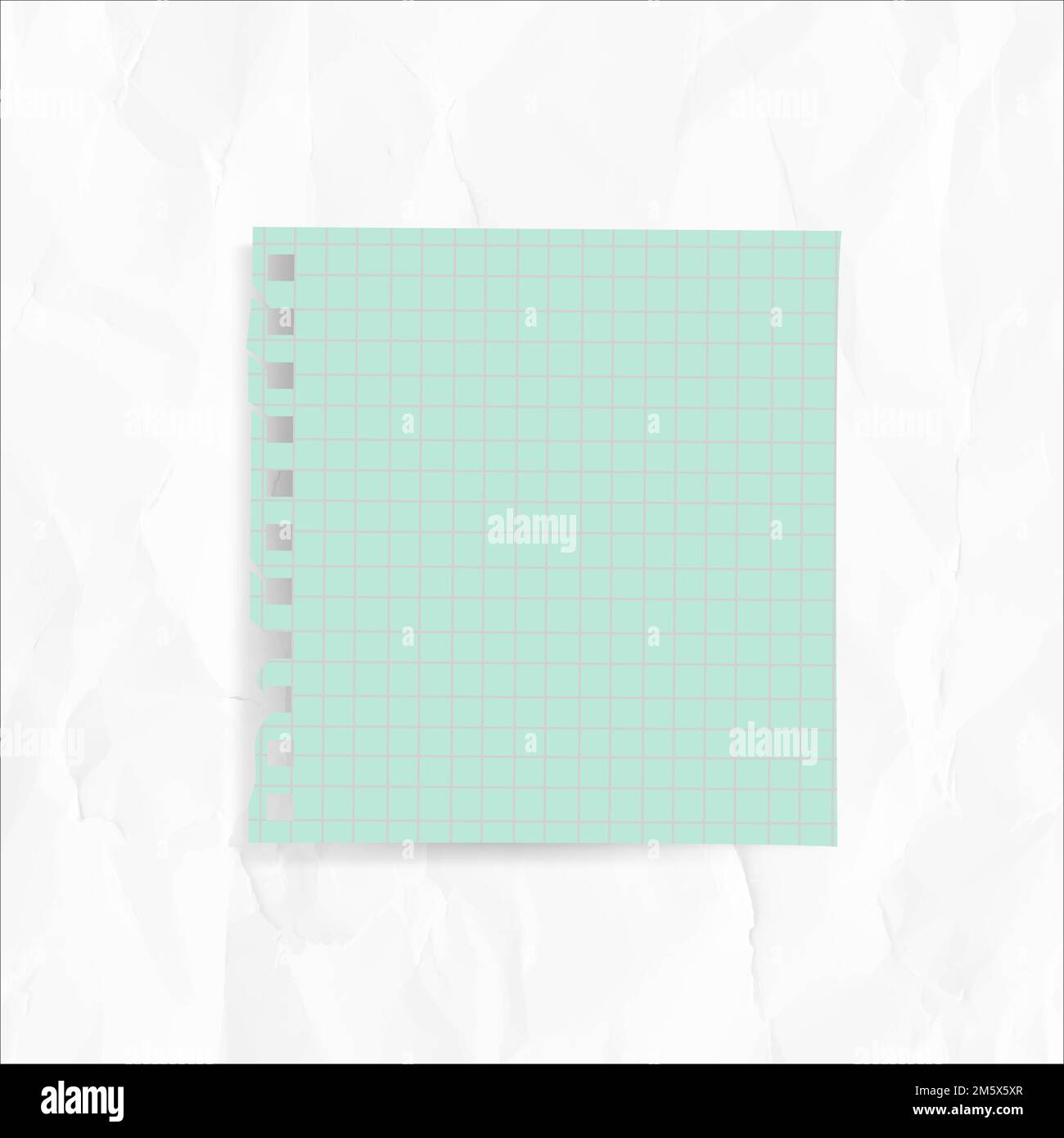 Mint green reminder note sticker vector Stock Vector Image & Art - Alamy