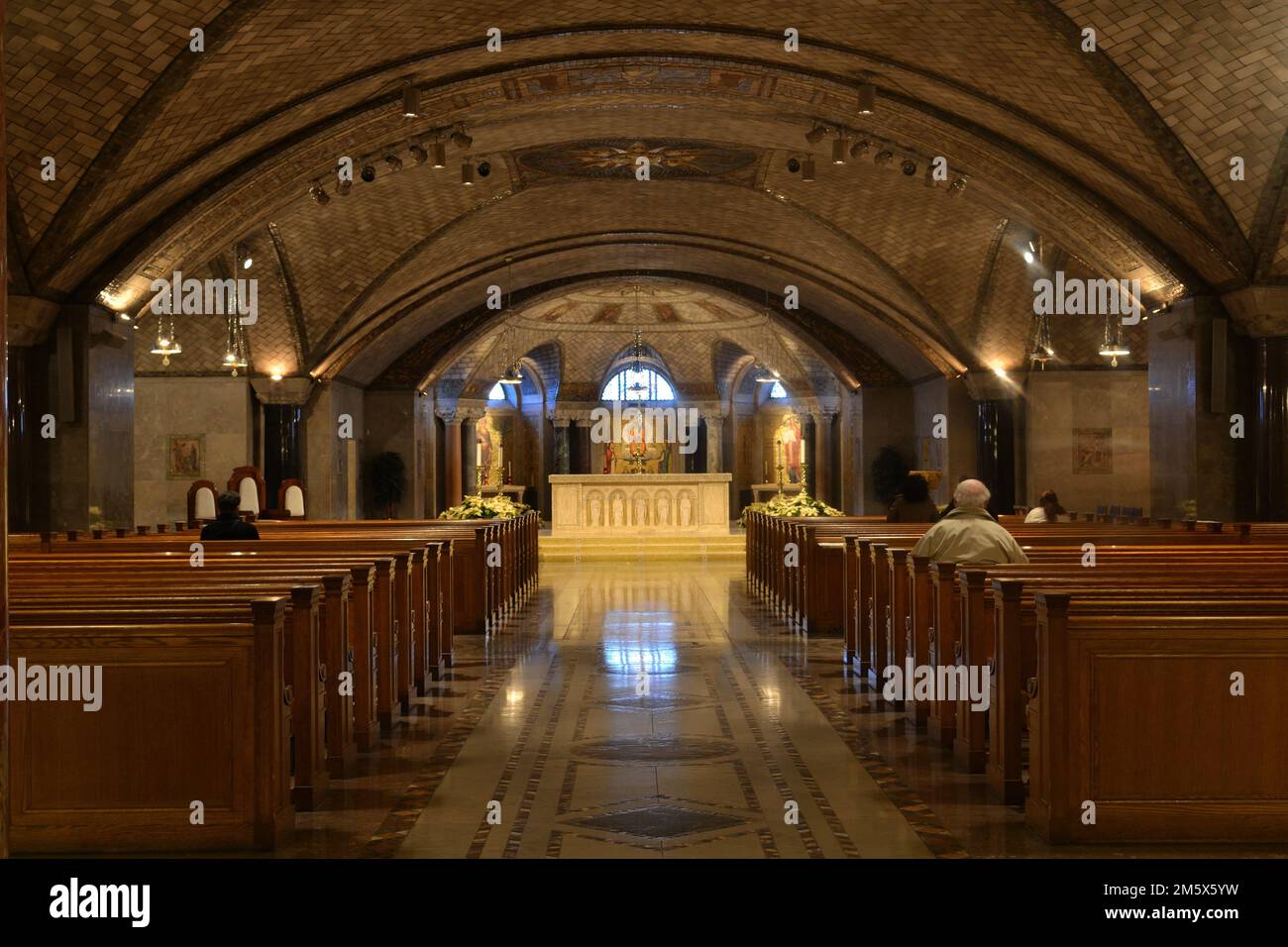 Basilica of the National Shrine of the Immaculate Conception Stock ...