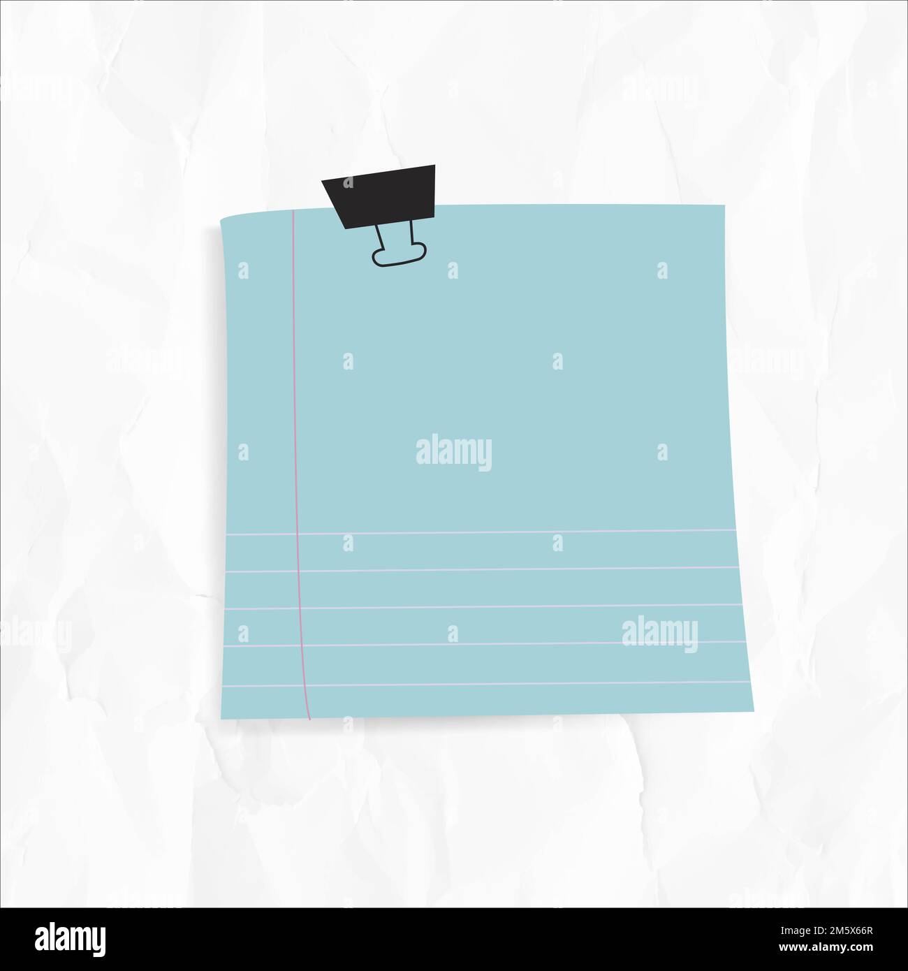 Blue reminder note sticker vector Stock Vector Image & Art - Alamy