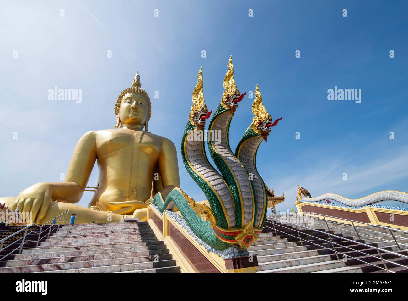 the Wat Muang in the Village of Wiset Chai Chan in the Province of Ang ...