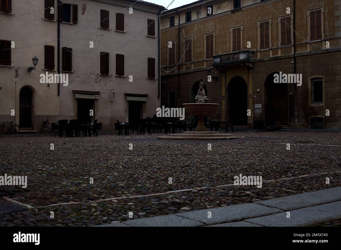 View of landscape between two buildings hi-res stock photography and ...