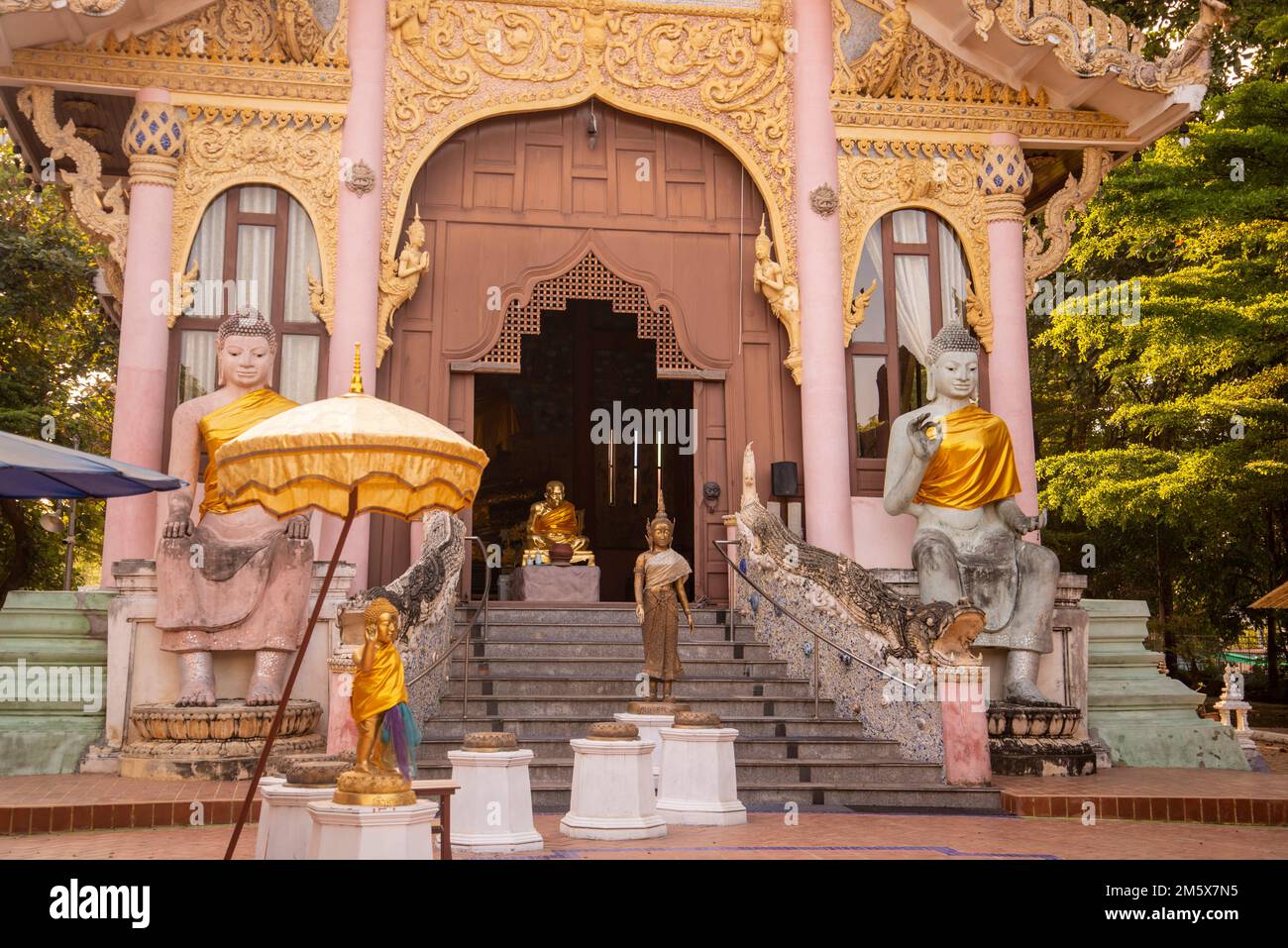 the Wat Bang Kacha in the City Ayutthaya in the Province of Ayutthaya ...