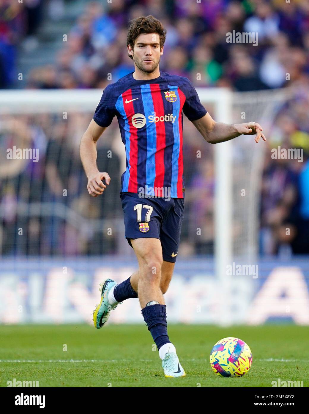 Marcos Alonso of FC Barcelona during the La Liga match between FC ...