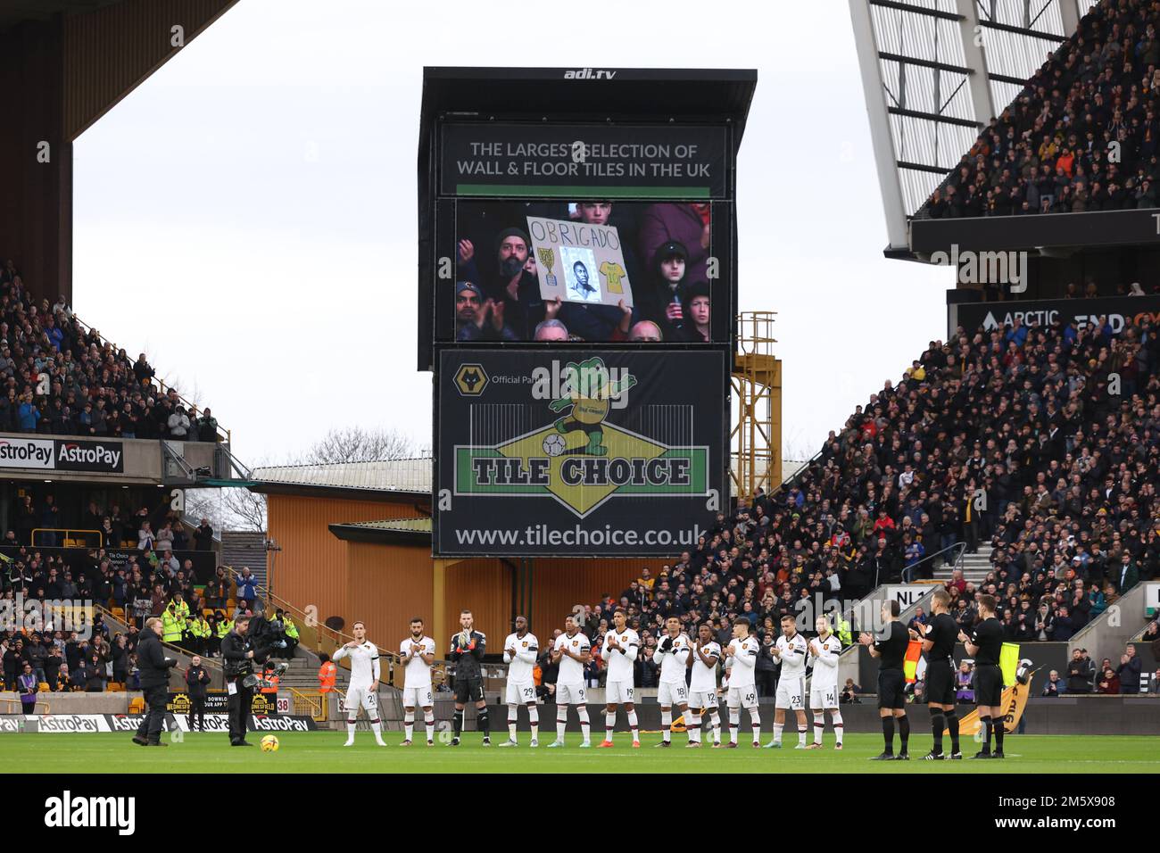 31st December 2022; Molineux Stadium, Wolverhampton, West Midlands ...
