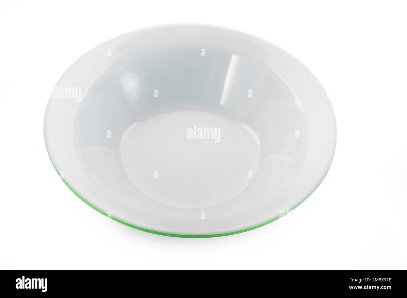 empty bowl isolated on white background Stock Photo - Alamy