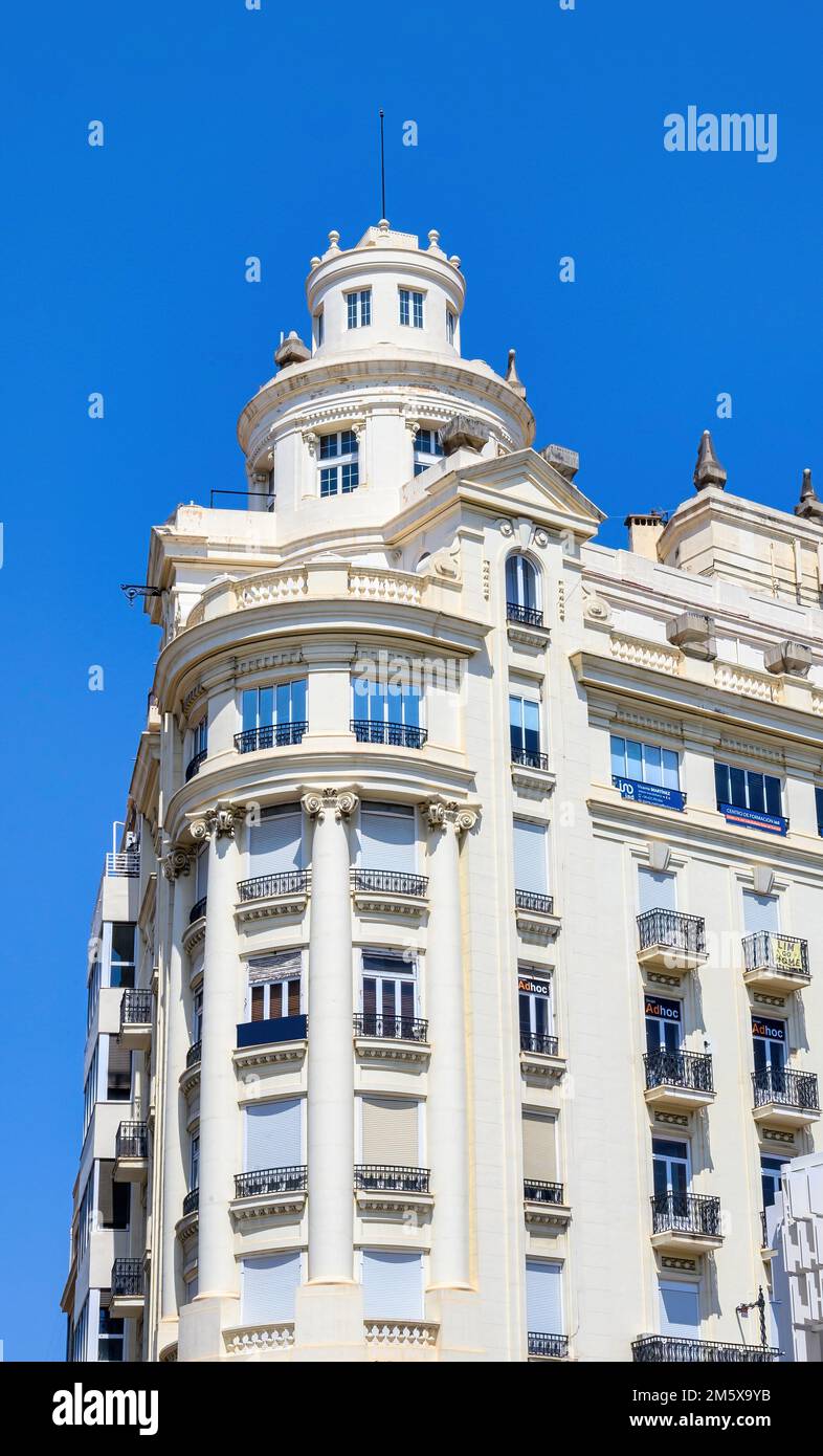 Valencia famous building, Spain Stock Photo - Alamy