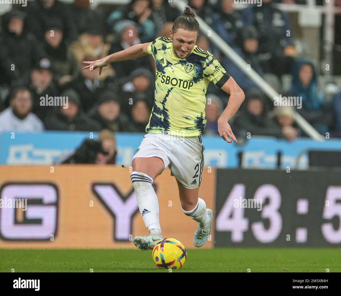 Luke Ayling #2 of Leeds United in action during the Premier League ...