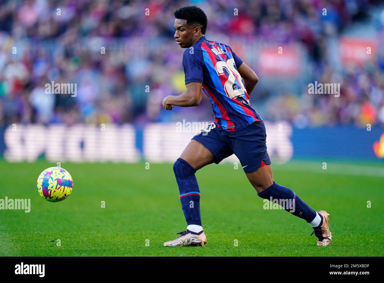 Alejandro Balde of FC Barcelona during the La Liga match between FC ...