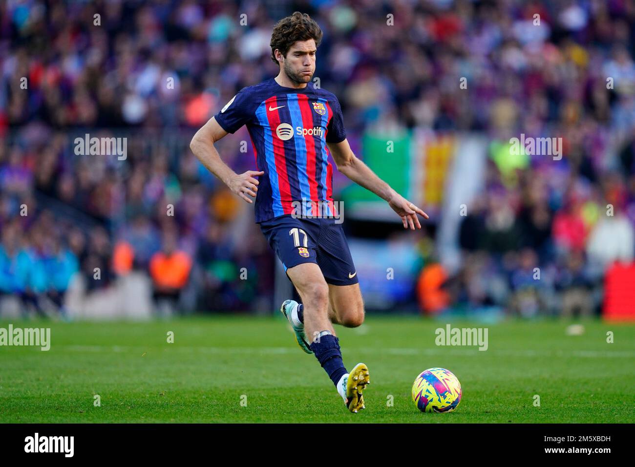Marcos Alonso of FC Barcelona during the La Liga match between FC ...