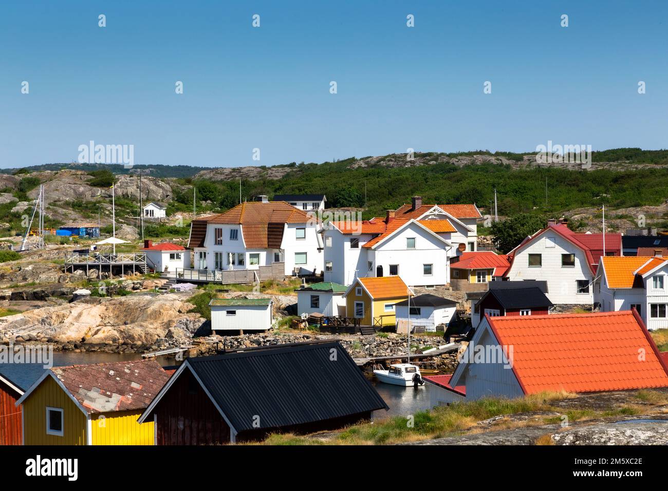 Scenes from Vrango, an island in the archipelago near Gothenburg ...