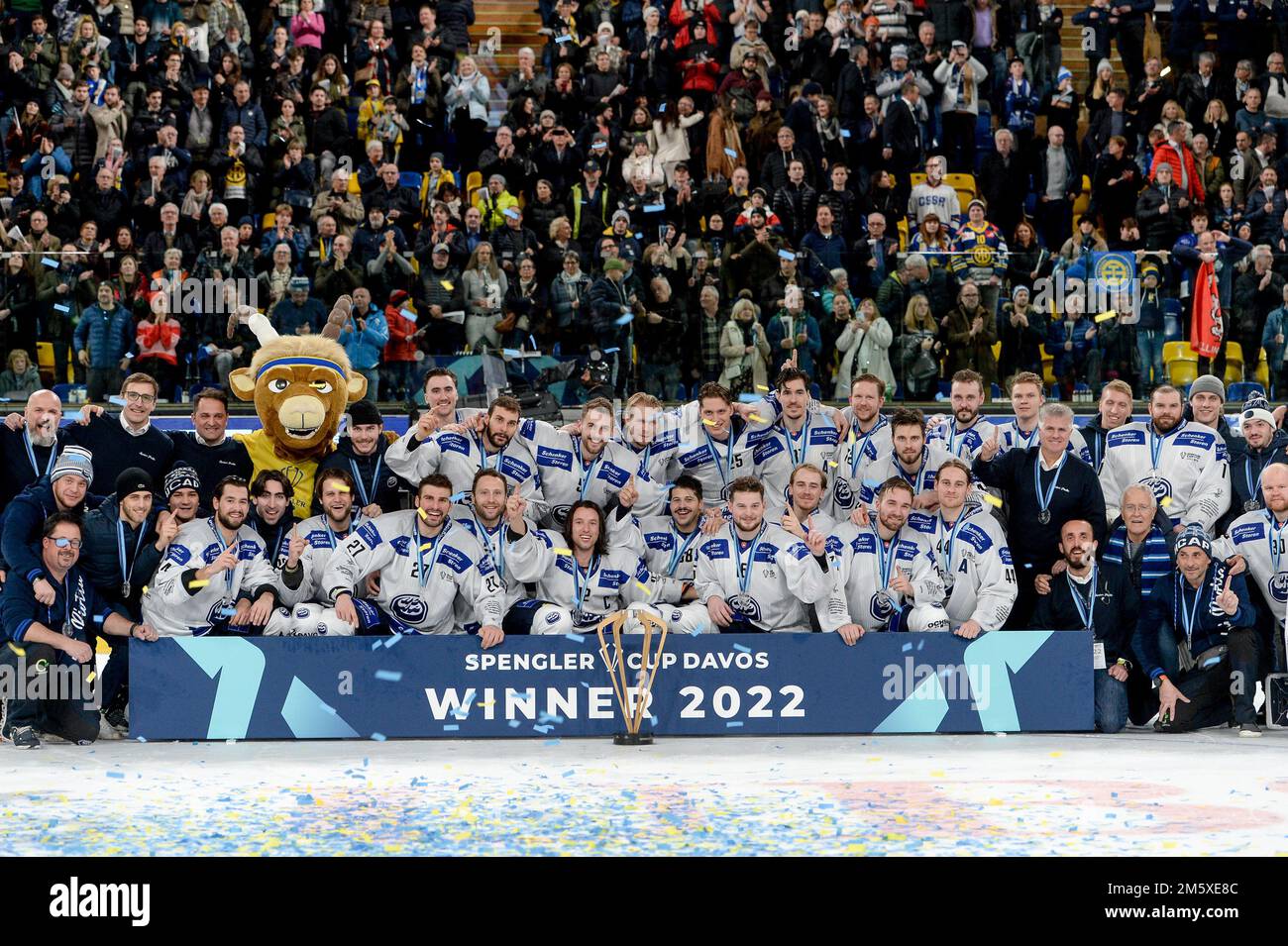 December 31, 2022, Davos, GraubÃ¼nden, Switzerland: 31.12.2022, Davos ...