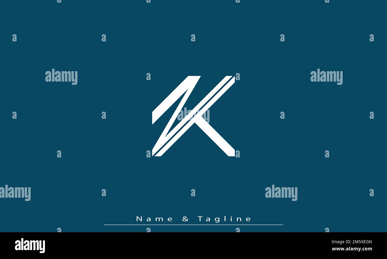 Alphabet letters Initials Monogram logo NT , TN Stock Vector Image ...