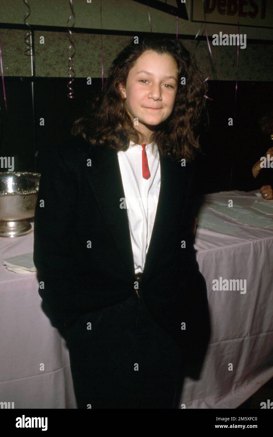 Sara Glibert 1989 Credit: Ralph Dominguez/MediaPunch Stock Photo - Alamy
