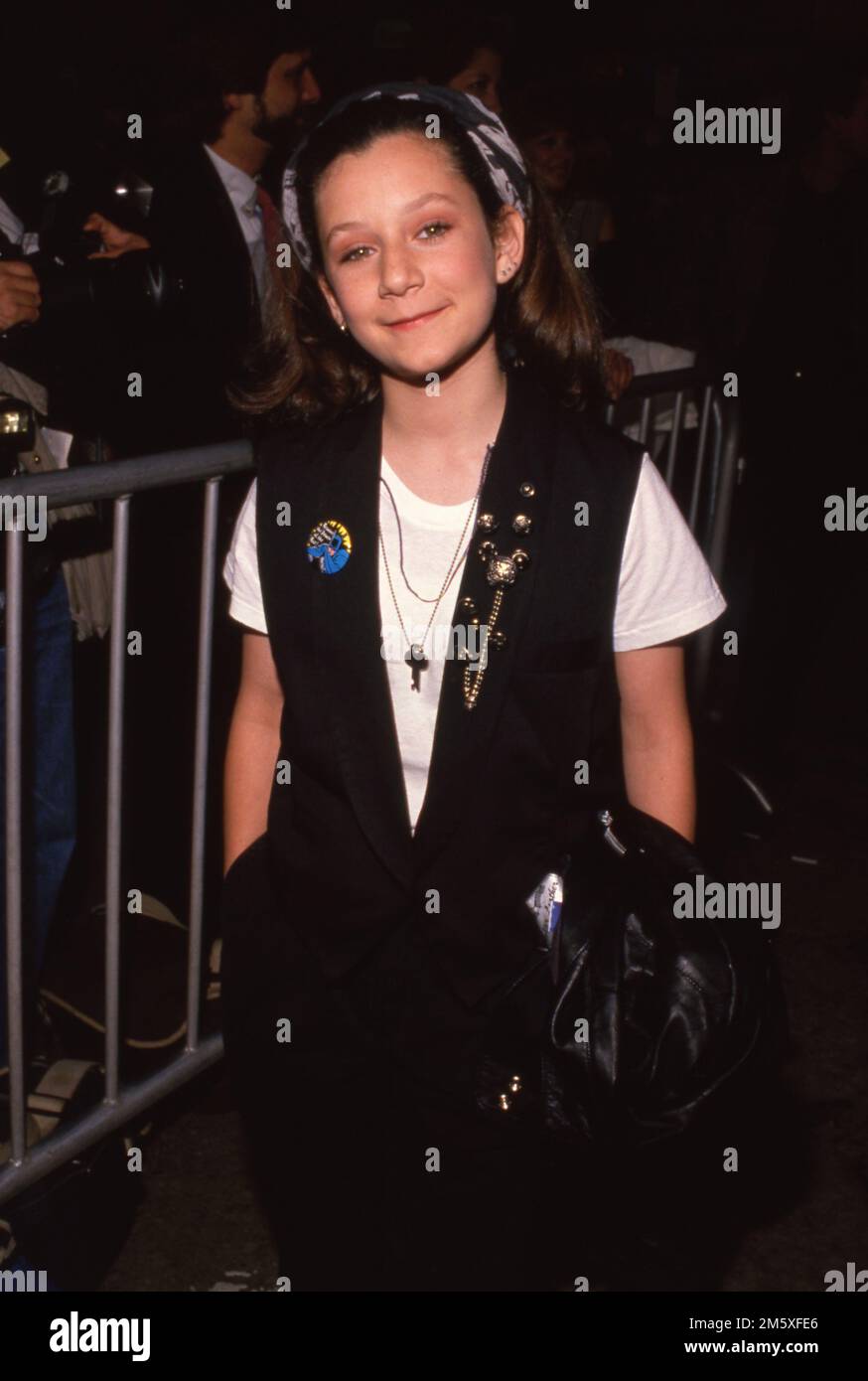 Sara Glibert at the Los Angeles premiere of Batman June 19, 1989 Credit ...