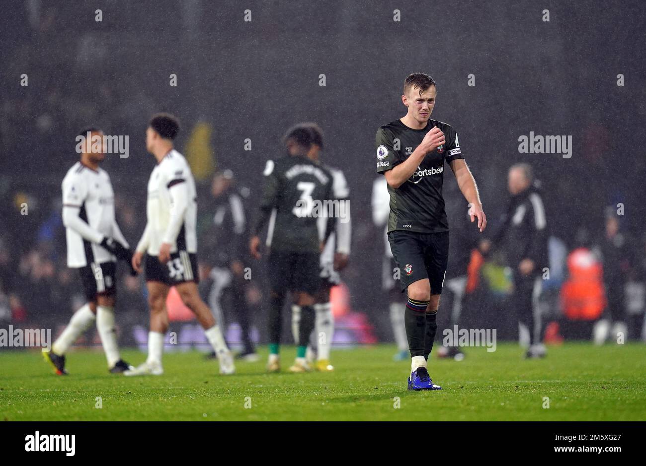 Southampton's James Ward-Prowse after the Premier League match at ...
