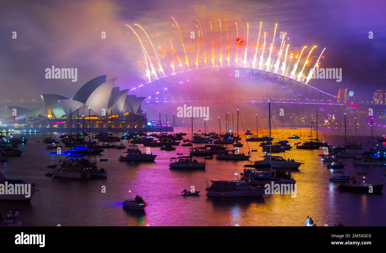 Sydney, Australia. 1 January 2023. Australia celebrates the arrival of ...