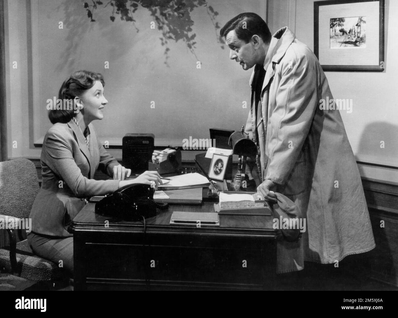 Tony Randall, on-set of the Film, "Oh, Men! Oh, Women!", 20th Century ...