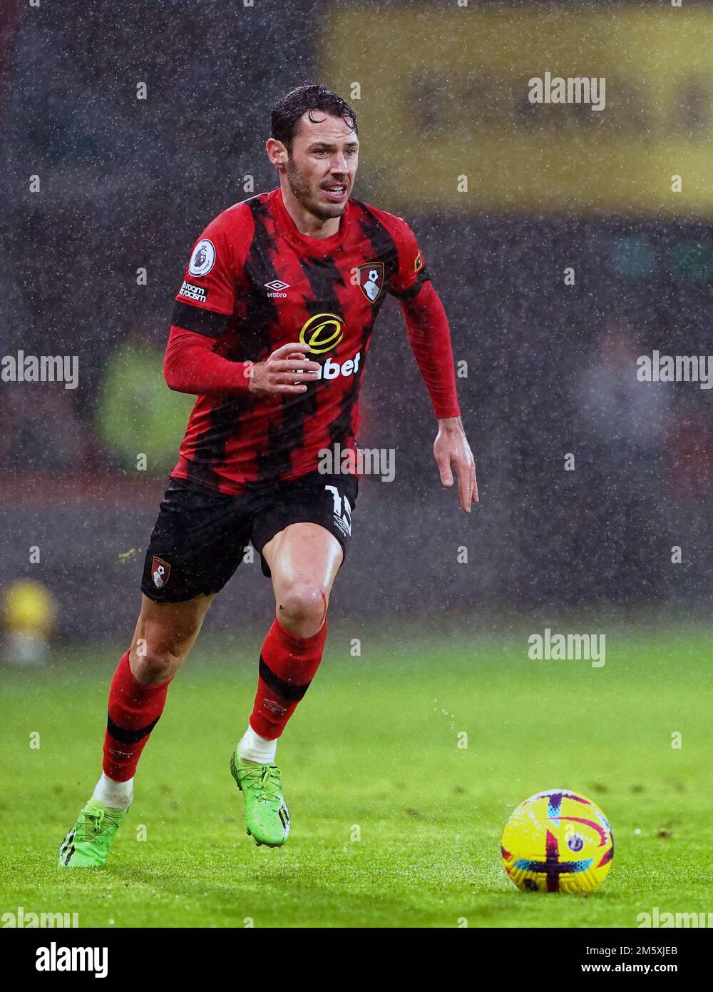 Bournemouth's Adam Smith during the Premier League match at the ...
