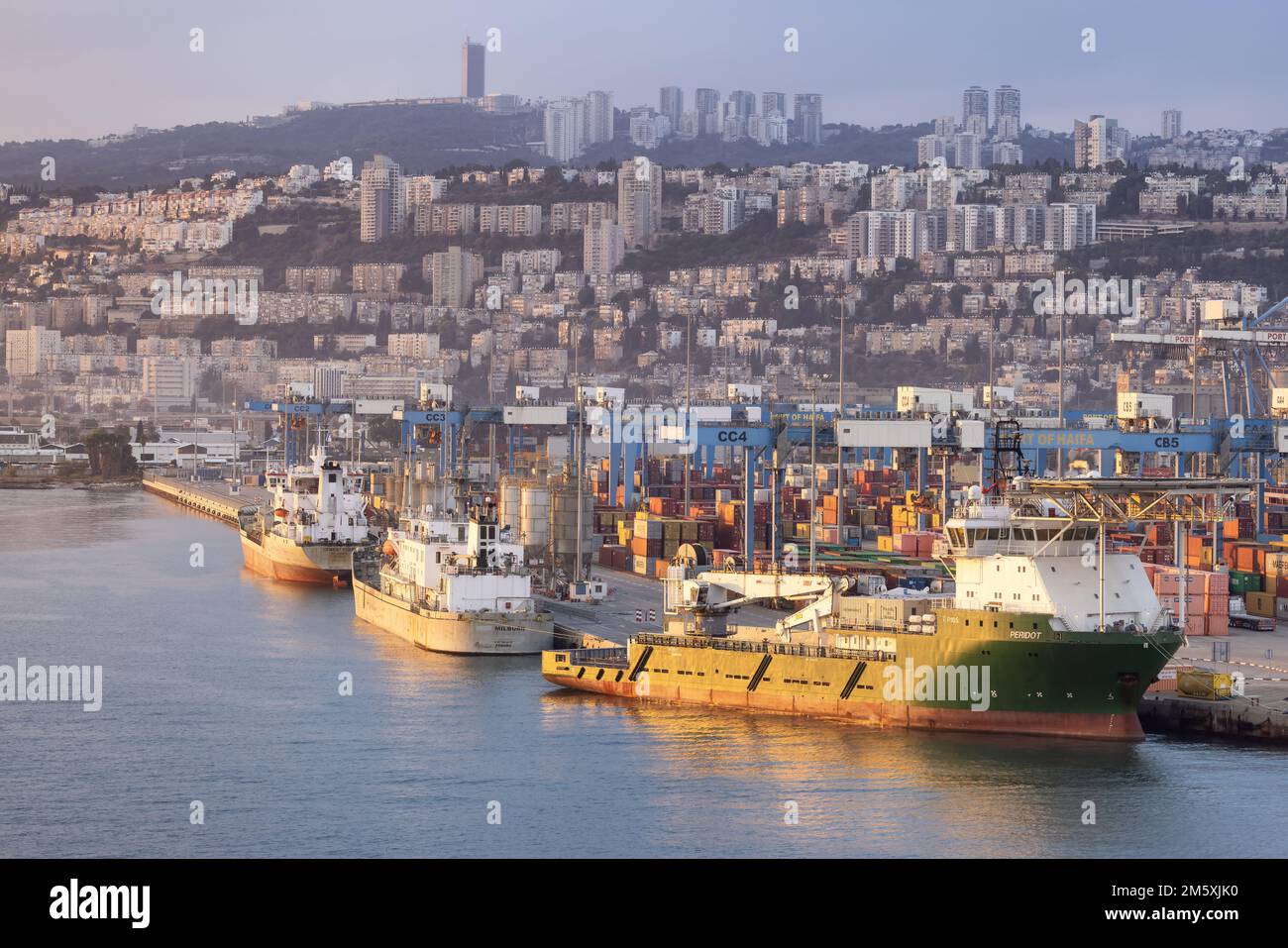 Aerial view from haifa hi-res stock photography and images - Alamy