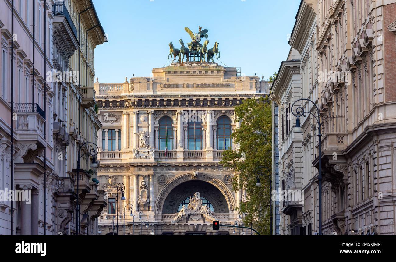 Old Historic Streets in Downtown Rome, Italy. Ancient Architecture ...