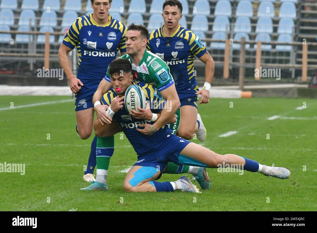 Lorenzo pani zebre rugby hi-res stock photography and images - Alamy