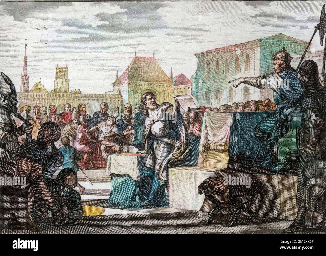 Reforme passagere du clerge, 816 : Louis Ier le Pieux ou le Debonnaire ...