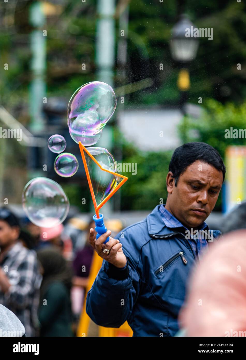 Colorful giant bubbles hi-res stock photography and images - Alamy