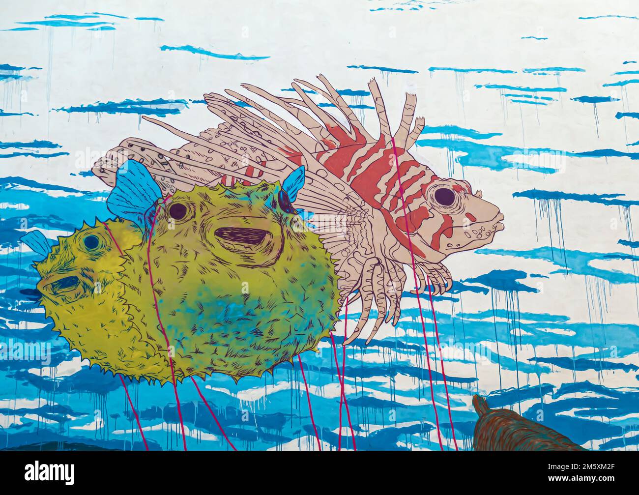 Mural by No More Lies (Kayıhan Fırat), Antalya, Turkey Stock Photo - Alamy