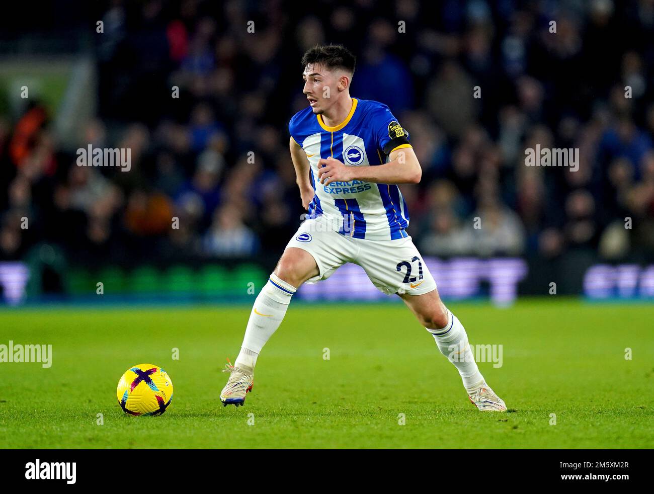 Brighton and Hove Albion's Billy Gilmour during the Premier League ...
