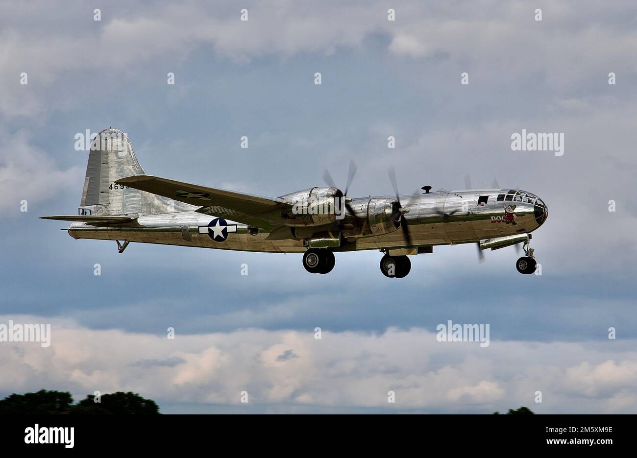 Boeing B29 Super Fortress bomber Stock Photo - Alamy