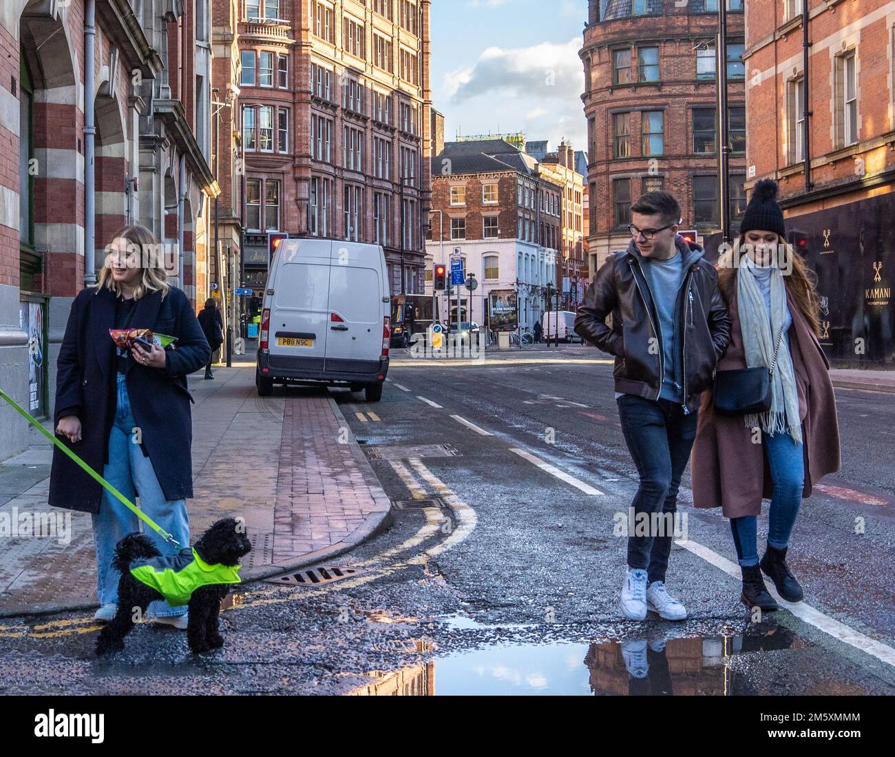 manchester street scenes Stock Photo - Alamy