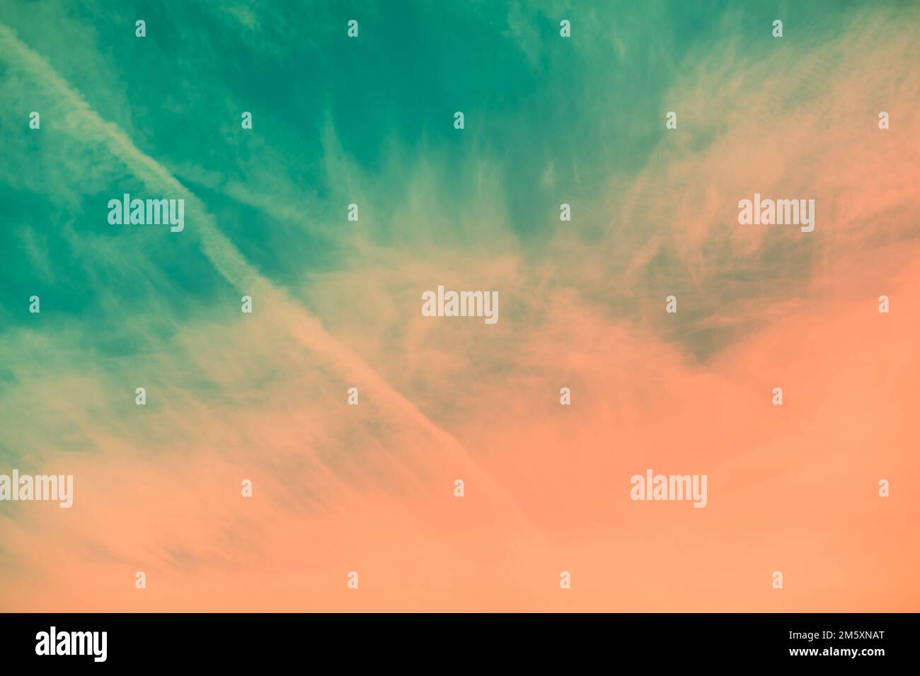 Colorful cloudy sky at sunset. Gradient color. Sky texture, abstract ...