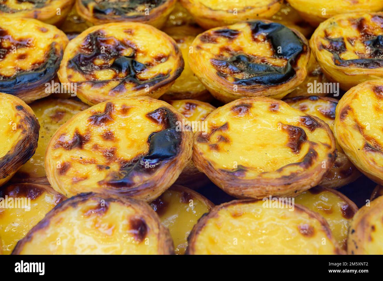 Portugal's traditional sweet dessert Pastel de nata egg custard tart ...