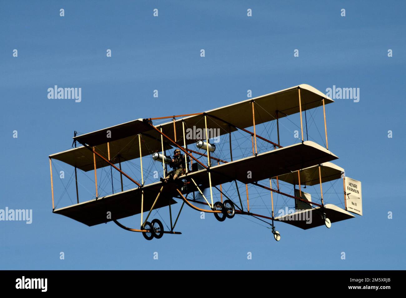 Farman biplane hi-res stock photography and images - Alamy