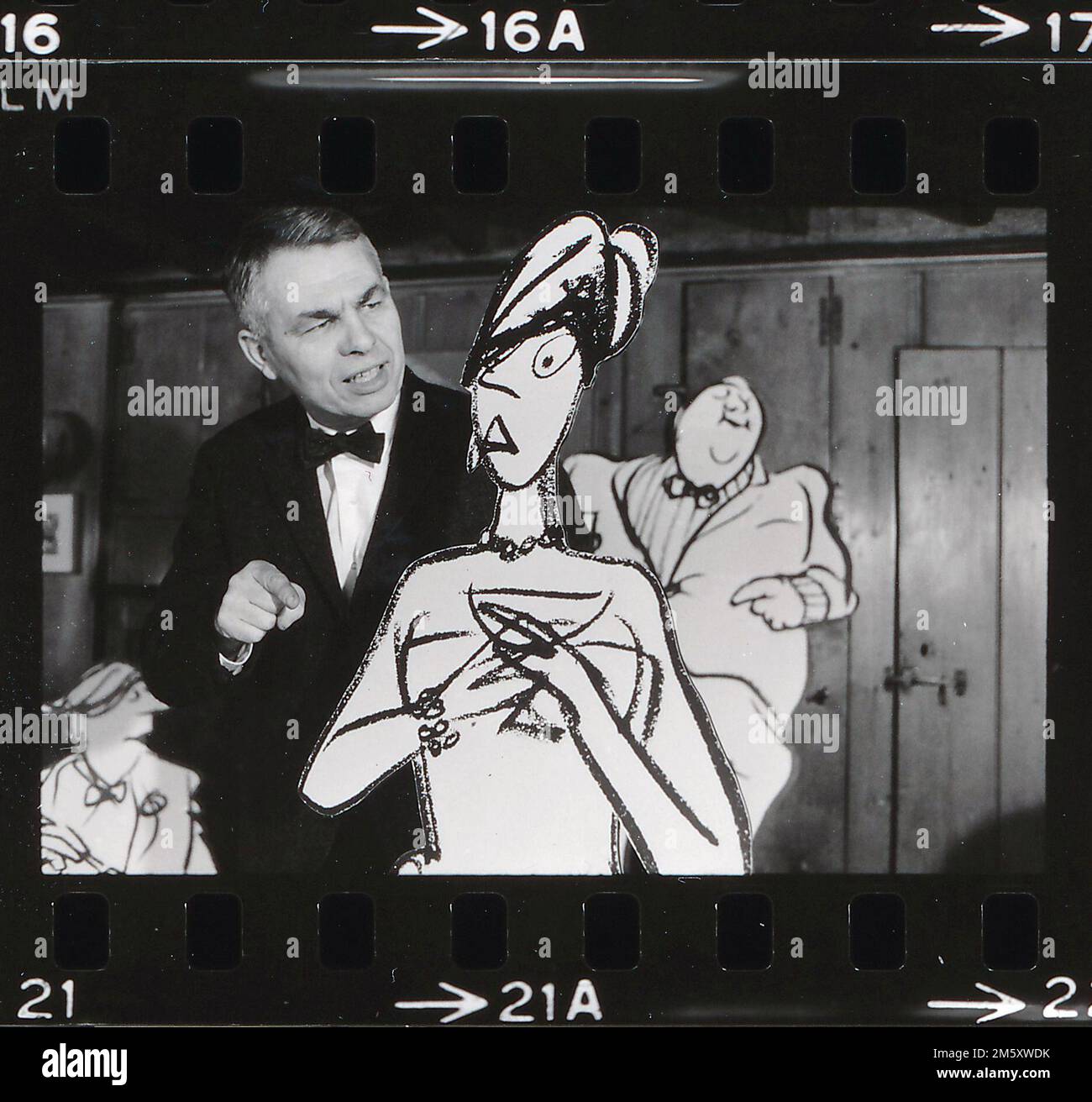 Architecture writer John Peter at the Connecticut home of cartoonist ...