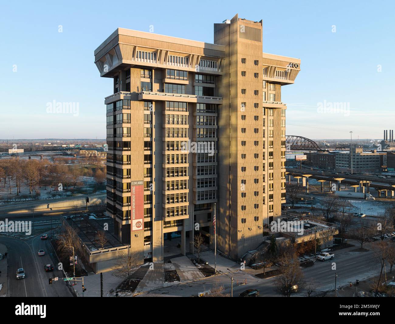 Pet Milk building designed by A.L. Aydelott Stock Photo - Alamy