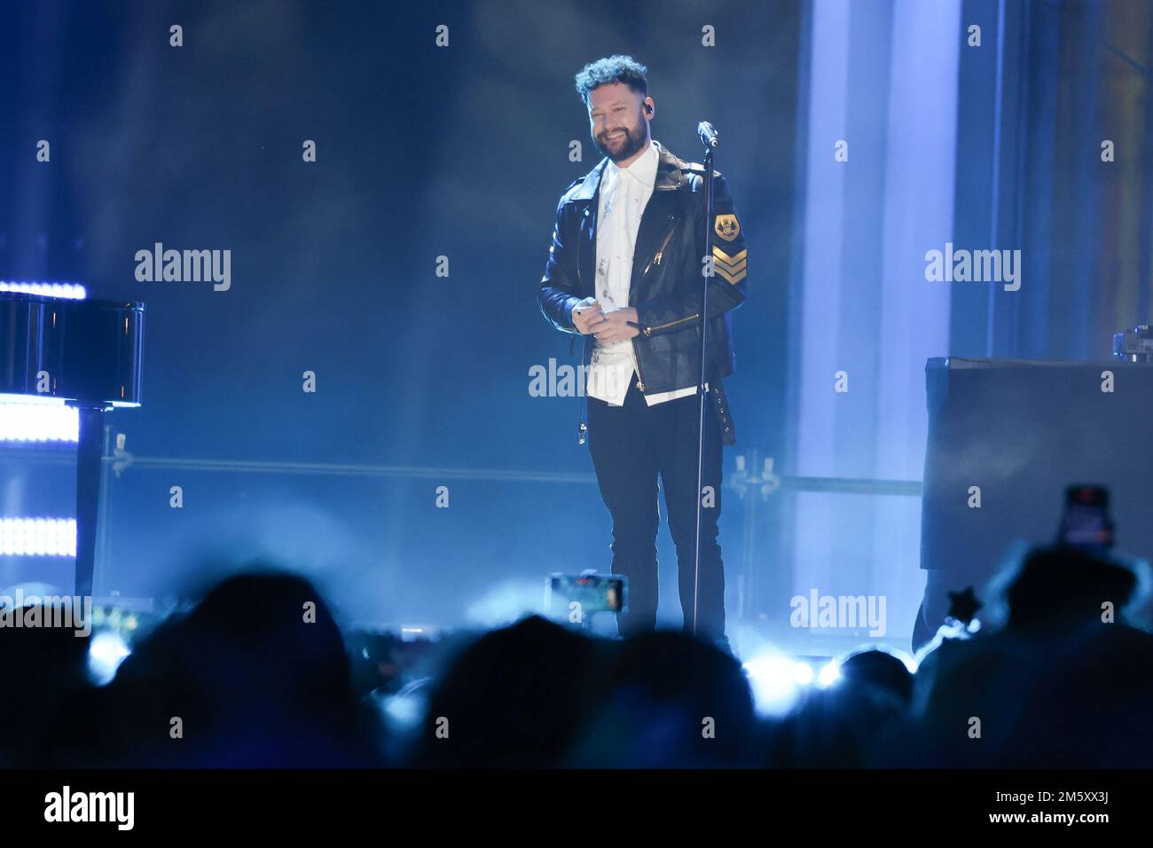 Calum scott on stage hi-res stock photography and images - Alamy