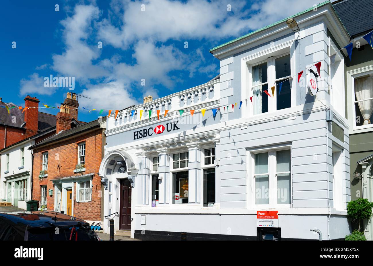 HSBC Bank, Bishops Castle, Shropshire, England, Originally a Branch of ...