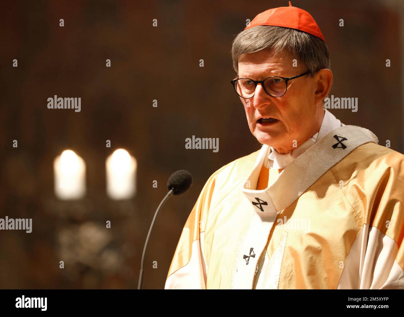 Cologne, Germany. 31st Dec, 2022. Cardinal Rainer Maria Woelki ...