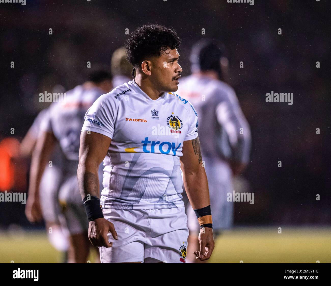 LONDON, UNITED KINGDOM. 31st, Dec 2022. Solomone Kata of Exeter Chiefs ...