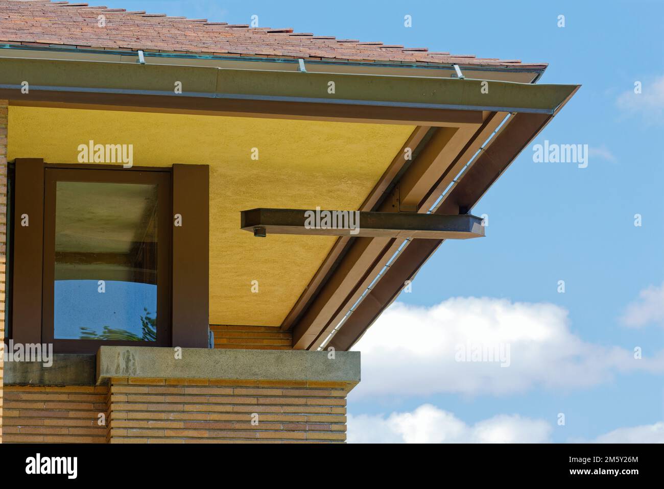 Frank lloyd wrights martin house complex hi-res stock photography and ...